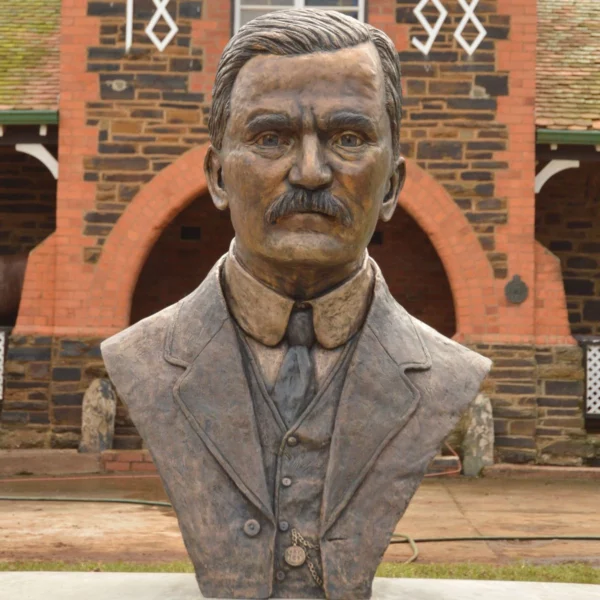 Portrait Bust Of The Late Mr Joseph Baynes | Sarah Richards Bronze ...