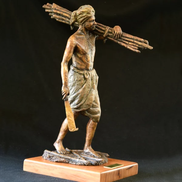 Cane Cutter – Maquette | Sarah Richards Bronze Sculptures
